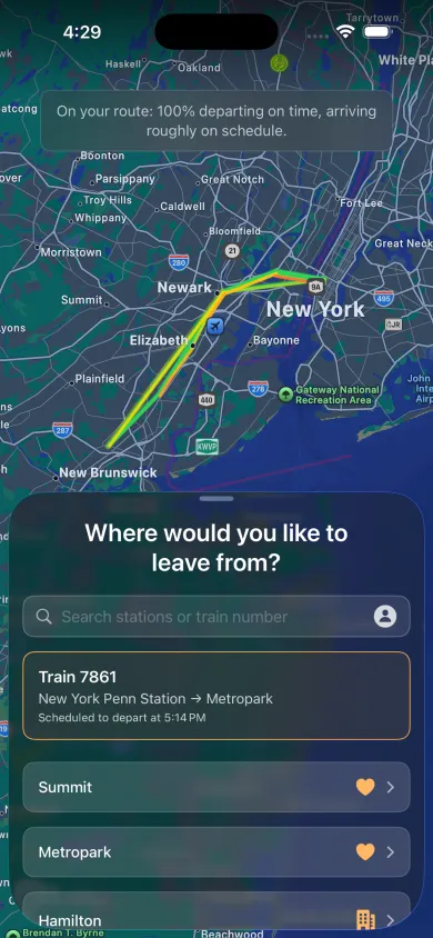 TrackRat - Real-Time Train Tracking